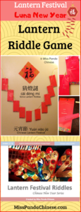 Chinese New Year for Kids: Chinese Lantern Festival Riddles