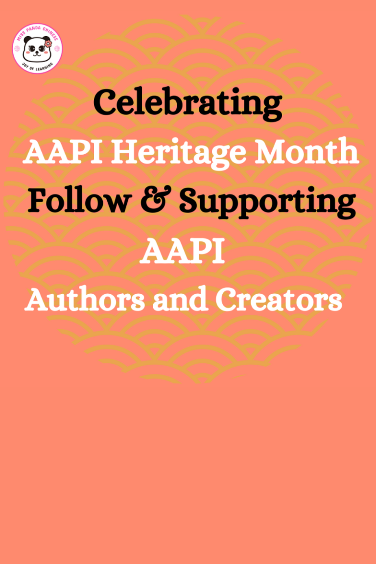 AAPI Heritage Month Chinese Learning